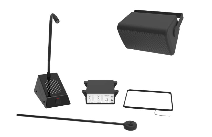 Contacta STS-K080-IP Weather Rated Window Intercom System – Brown Audio ...